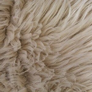 Nouvelle Legende® Faux Fur Sheepskin Premium Rug Duo (23 in. X 73 in.) Tan