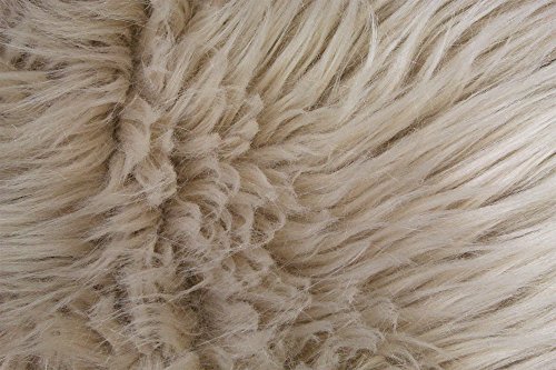 Nouvelle Legende® Faux Fur Sheepskin Premium Rug Duo (23 in. X 73 in.) Tan