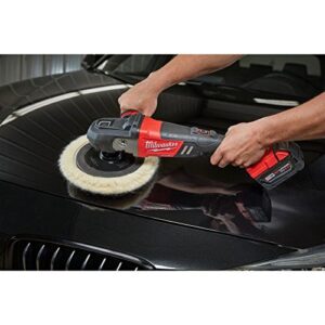 Milwaukee 2738-20 M18 18-Volt FUEL Lithium-Ion Brushless Cordless 7 inch Variable Speed Polisher (Tool-Only)