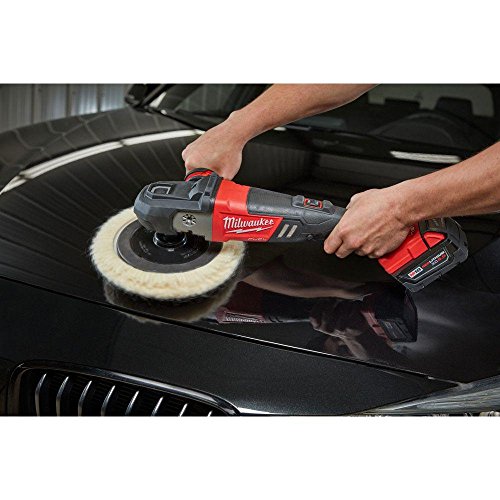 Milwaukee 2738-20 M18 18-Volt FUEL Lithium-Ion Brushless Cordless 7 inch Variable Speed Polisher (Tool-Only)