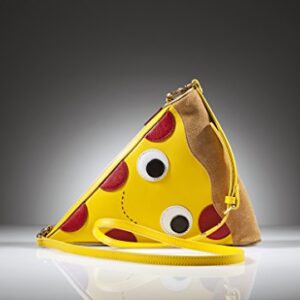 Kidrobot Yummy World Leather Pizza Clutch Purse Bag