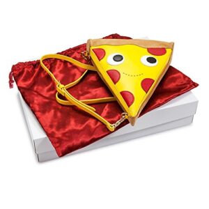 Kidrobot Yummy World Leather Pizza Clutch Purse Bag