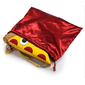 Kidrobot Yummy World Leather Pizza Clutch Purse Bag