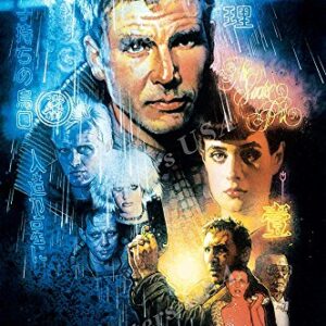 Posters USA Blade Runner Movie Poster GLOSSY FINISH - MOV045 (24" x 36" (61cm x 91.5cm))