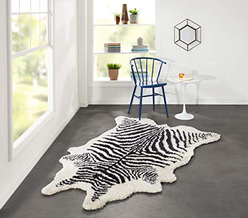 Novogratz by Momeni Rugs Kalahari Collection Area Rug, 5'0" x 7'6", Black