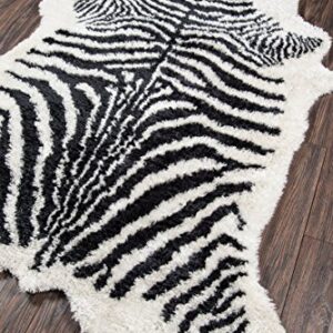 Novogratz by Momeni Rugs Kalahari Collection Area Rug, 5'0" x 7'6", Black