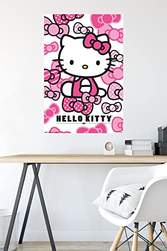 Trends International Hello Kitty Bows Wall Poster 22.375" X 34"