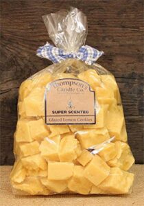 thompson’s candle co. super scented crumbles/melts 32 oz glazed lemon cookies