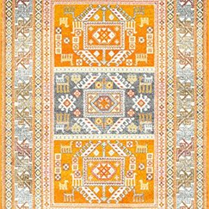 nuLOOM Marisela Tribal Area Rug, 5' x 7' 5", Navy