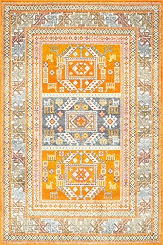 nuLOOM Marisela Tribal Area Rug, 5' x 7' 5", Navy