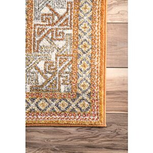 nuLOOM Marisela Tribal Area Rug, 5' x 7' 5", Navy