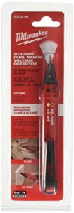 milwaukee 2203-20 10-1000v dual range voltage detector