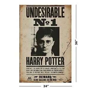 Harry Potter - Movie Poster/Print (Harry Potter Wanted - Undesirable No. 1) (Size: 24 inches x 36 inches) (Poster & Poster Strip Set)