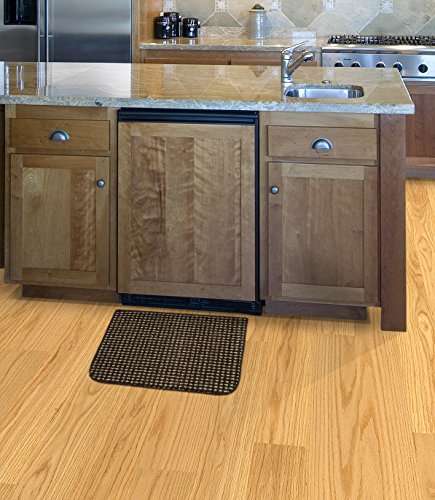 Garland Rug Berber Colorations Kitchen Slice Rug, 18-Inch by 30-Inch, Mocha