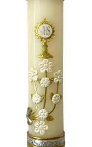 Angelitos de Mexico Candle for First Communion - Cirio para Primera Comunion