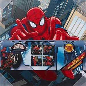 Marvel Spider-Man Canvas Wall Art (4-Piece)