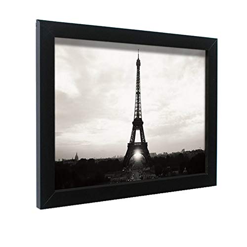 Leoyoubei Poster Frame A3 -Actual Fits 11 3/4x16 1/2 inch Photo,Print,Poster,portrait or artwork Frame 3/4 Inch Wide,hanging Picture Frame (black)