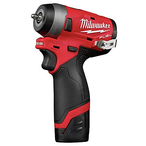 Milwaukee 2552-22 M12 FUEL Stubby 1/4 in. Impact Wrench Kit