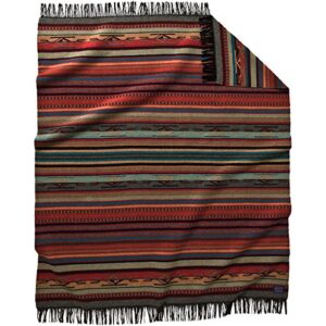 pendleton garnet grey chimayo wool throw