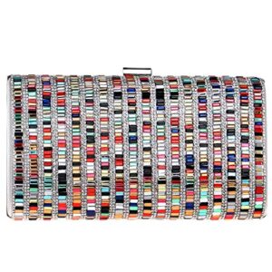 clutches for womens evening bags purse chain dress handbags diamonds wedding multi color