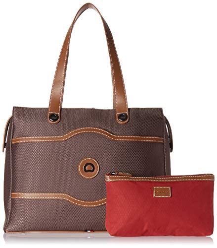 DELSEY Paris Chatelet Soft Air Shoulder Bag, Chocolate, One Size