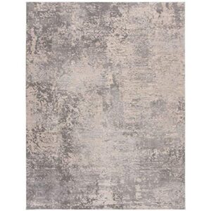 safavieh inv434f-8 rug 8′ x 10′ grey/cream