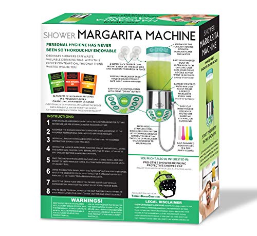 Prank Gift Box "Shower Margarita Machine" - Perfect Gag Gift and Funny White Elephant Idea