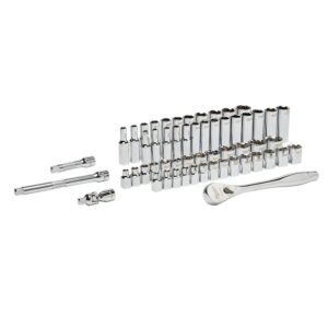 mlw48-22-9008 ratchet & socket set 3/8in