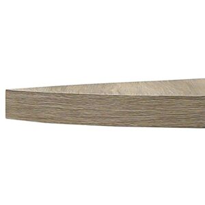 InPlace Shelving Lewis Hyman 9602054E Floating Corner Shelf with Invisible Bracket, 14", Driftwood