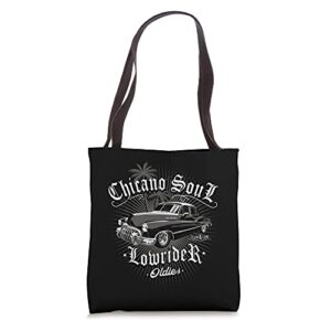 lowrider chicano low mexican los angeles latina rider cholo tote bag