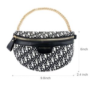 Crossbody Bags For Women, Unique portable small crossbody shoulder bag. (Black)