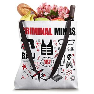 Criminal Minds Icon Mashup Tote Bag