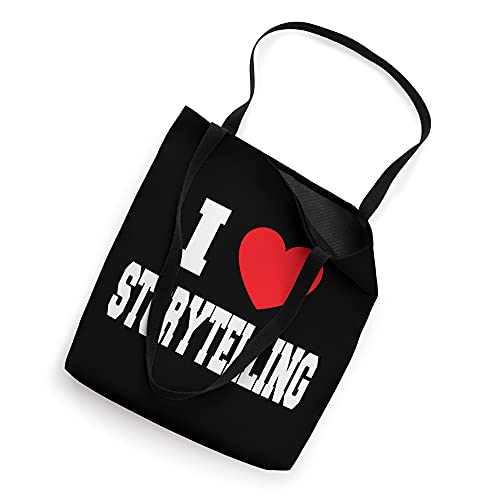 I Love Storytelling Tote Bag