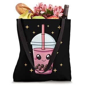 Boba Bubble Milk Tea Tea-Based Drink Tapioca Pearls Tote Bag