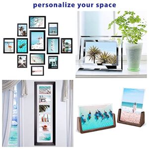 Teal Wall Collage Kit Aesthetic Pictures 50Pcs 4x6 Inch Summer Beach Collage Print Kit Vocation Posters for Room Decor Bule Photo Collage Kit for Wall Aesthetic Holiday Room Decor for Teen Girls