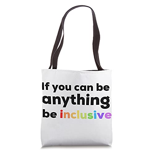 Be inclusive inclusion acceptance autism be kind bee kind Tote Bag