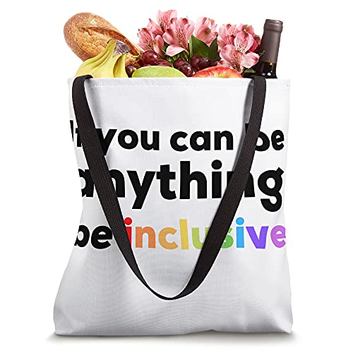 Be inclusive inclusion acceptance autism be kind bee kind Tote Bag