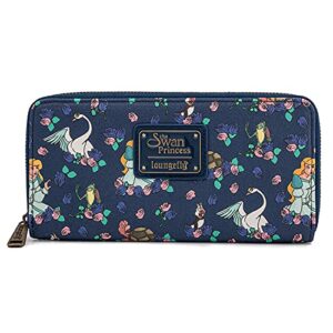 loungefly swan princess and friends aop limited edition wallet