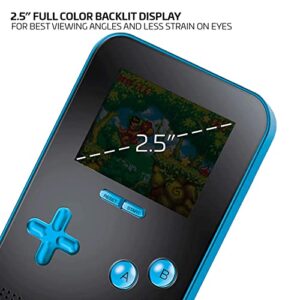 My Arcade Go Gamer Portable - Handheld Gaming System - 300 Retro Style Games - Battery Powered - Full Color Display - Volume Buttons - Headphone Jack - Electronic Games