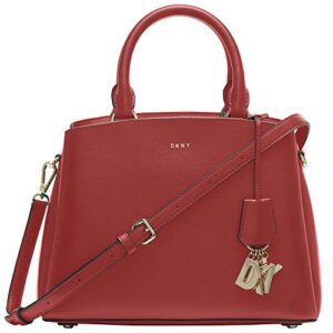 dkny paige md satchel, bright red