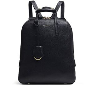 radley london dukes place medium zip around backpack (black)