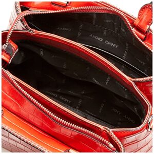 DKNY Paige MD Satchel, Bright RED