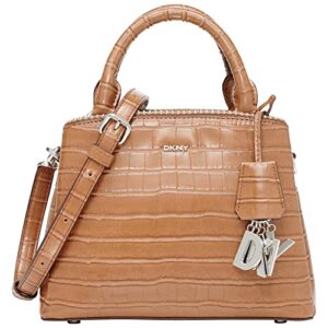 dkny paige sm satchel, caramel