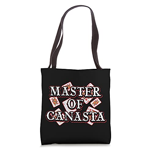 Funny Master Of Canasta Gift | Card Game Player Men Women Tote Bag