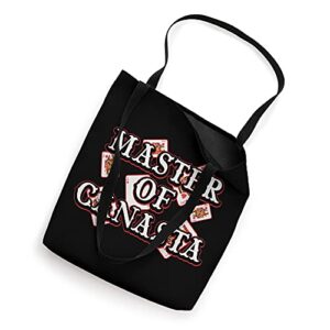 Funny Master Of Canasta Gift | Card Game Player Men Women Tote Bag