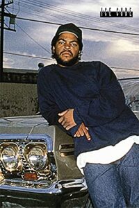 ice cube – music poster (chevy impala) (size: 24″ x 36″)