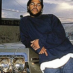 Ice Cube - Music Poster (Chevy Impala) (Size: 24" x 36")