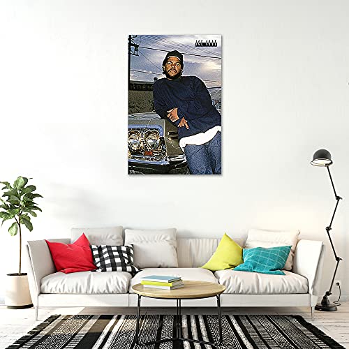 Ice Cube - Music Poster (Chevy Impala) (Size: 24" x 36")