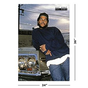 Ice Cube - Music Poster (Chevy Impala) (Size: 24" x 36")