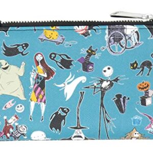 Loungefly Disney The Nightmare Before Christmas Allover Print Bi-fold Wallet